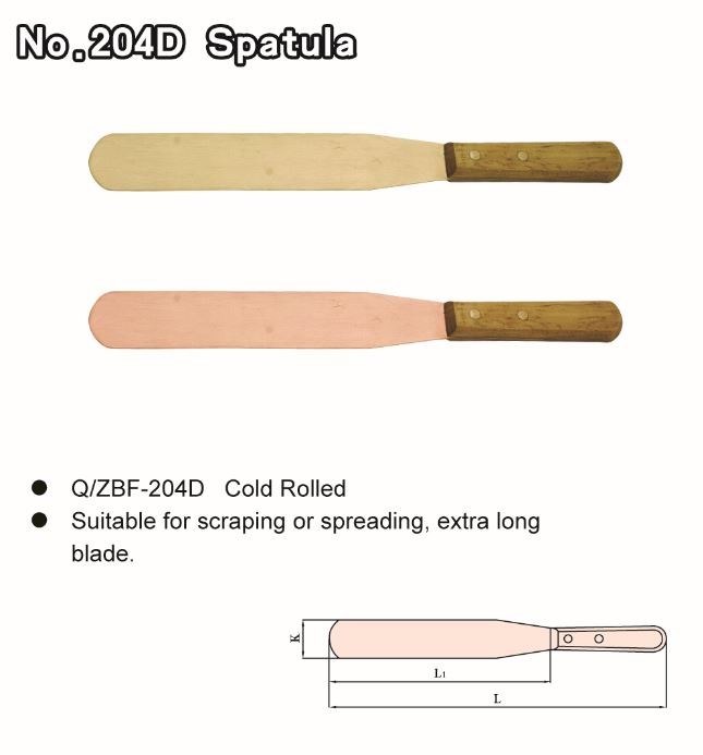 No. 204D Spatula - Non Sparking Knives, Scraper, Files, Bars and ...
